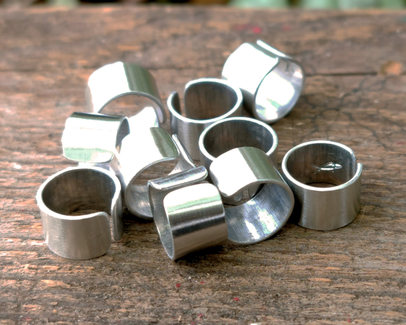 Raw Metal Cuffs, Set of 10 | Heatherfish